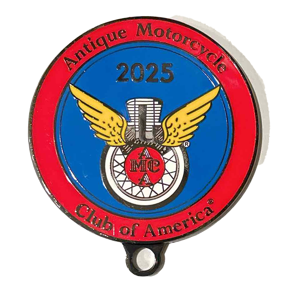 2025 AMCA Medallion – Antique Motorcycle Club of America